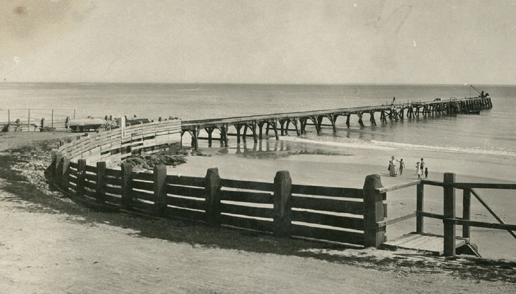 Port Willunga Jetty pylons City of Onkaparinga