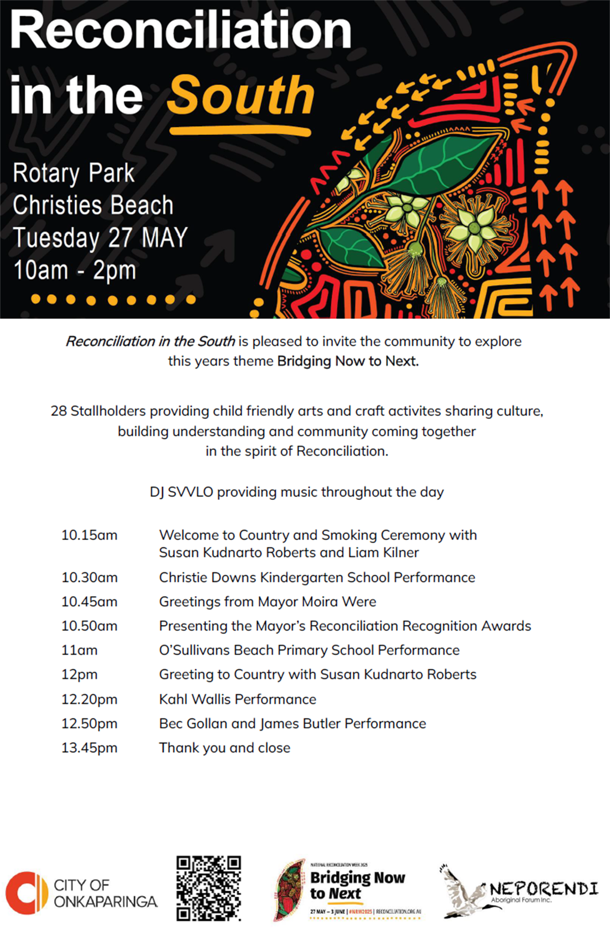 Mayor’s Reconciliation Week Recognition Awards City of Onkaparinga